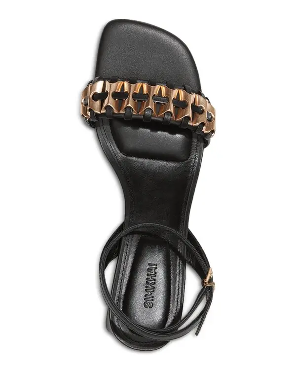 Simkhai Faye Beaded Leather Sandals