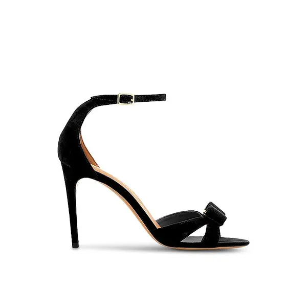 FERRAGAMO Roxy 95 Sandals - Nero