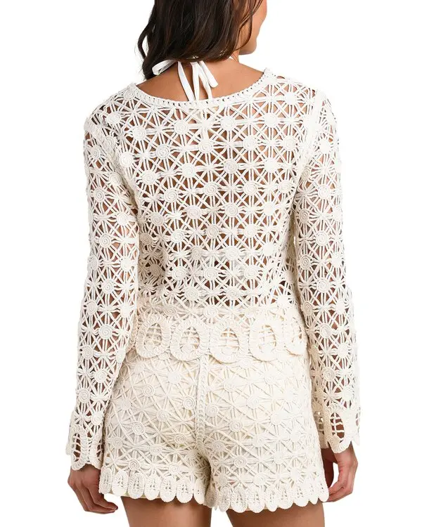 La Blanca Serenity Covers Long Sleeve Top Swim Cover-up