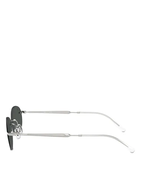 Ray-ban Oval Sunglasses - Silver