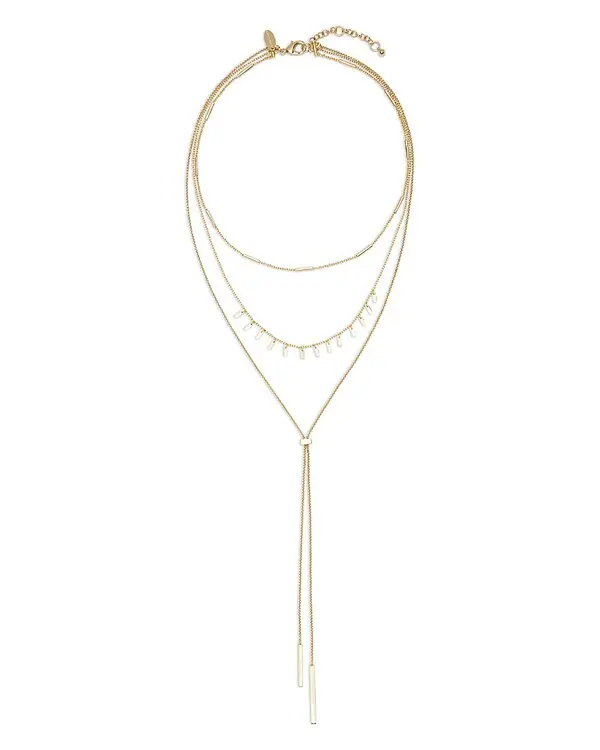 Ramy Brook Carrie Layered Lariat Necklace - Gold