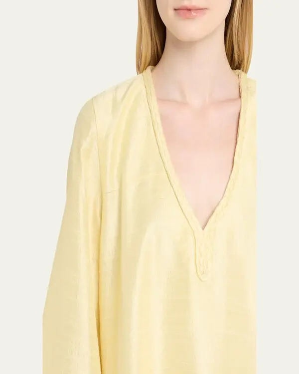 Hannah Artwear Armana Silk Mini Dress