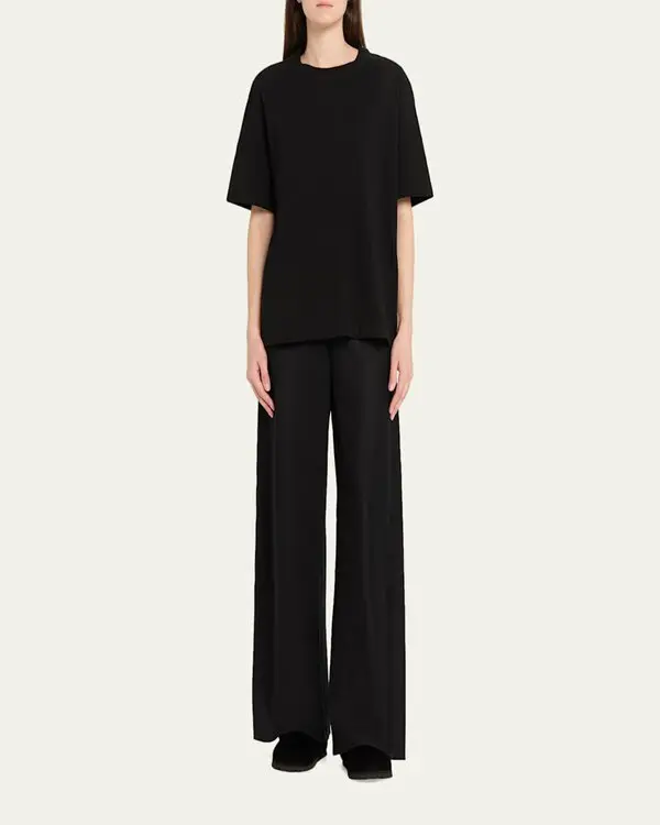 STUART WEITZMAN Chrystie Shearling-lined Corduroy Mules