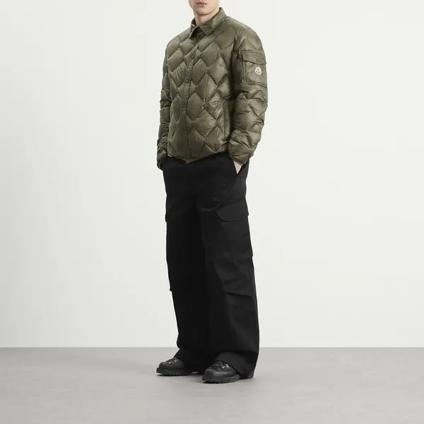 Moncler Moulleau Recycled Rip-stop Shirt Jacket - Green