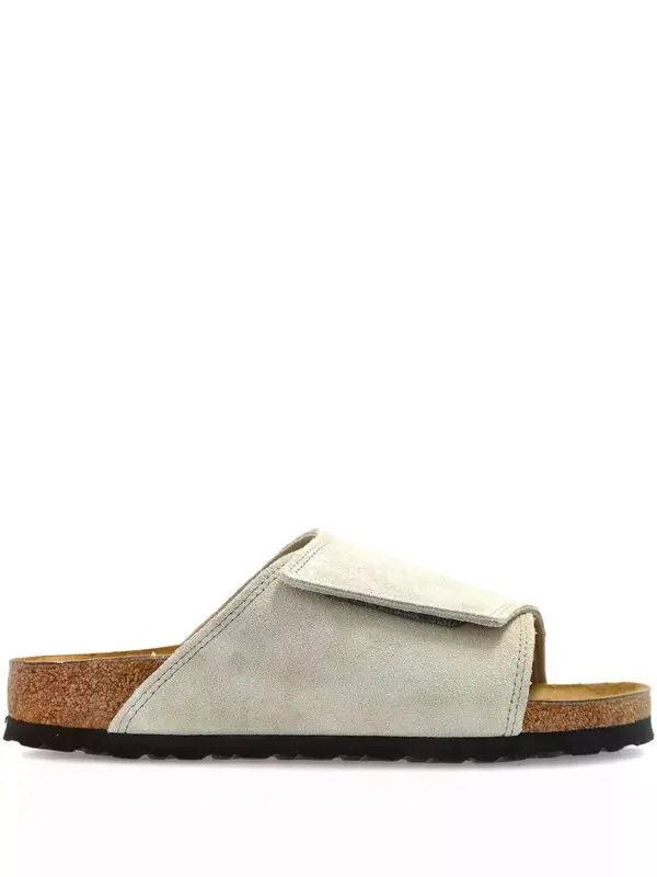 BIRKENSTOCK Solana Vl Suede Sandals - Neutrals