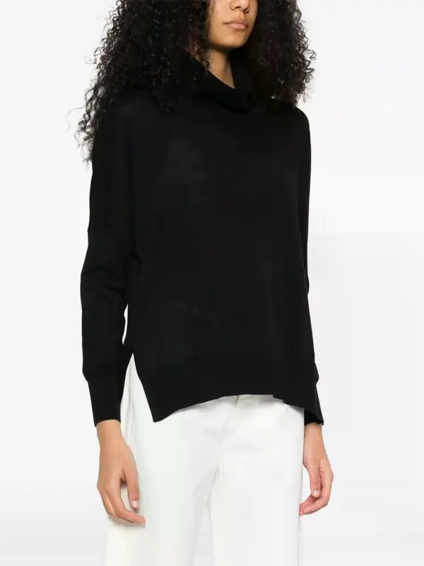 GRAN SASSO Virgin Wool Roll Neck Sweater