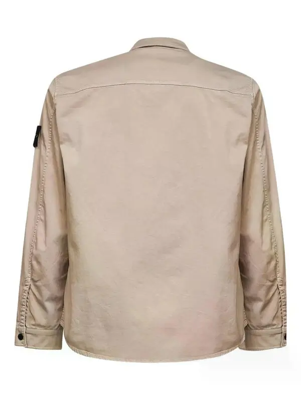 Stone Island Logo-patch Pocket Jacket - Neutrals