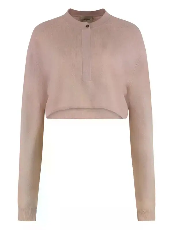 Le Kasha Cropped Cashmere Sweater
