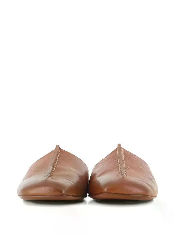 Marsèll Topstitch Mules - Brown