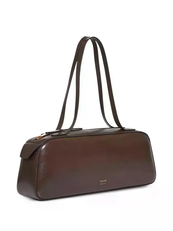 Khaite Simona Crackle Patent Elongated Tote Bag
