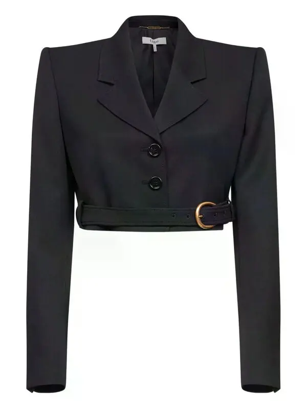 Chloé Lapel Belted Jacket