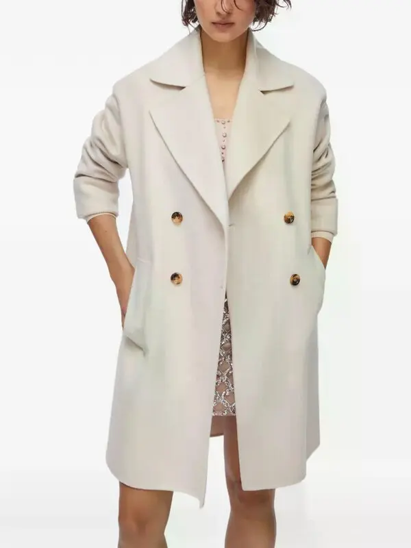 Liu Jo Double-breasted Coat With Belt