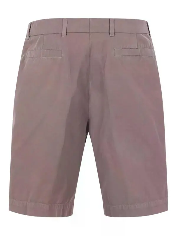 Brunello Cucinelli Cotton Chino Shorts - Brown
