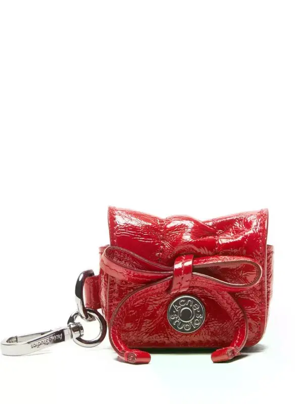 Acne Studios Multi-pocket Headphones Case - Red
