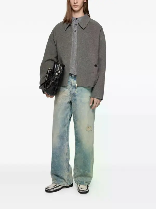 Acne Studios Zip-up Shirt Jacket