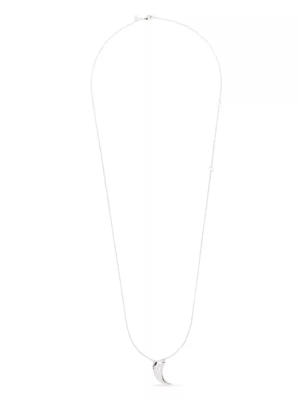 SHAUN LEANE Talon Claw Pendant Necklace - Silver