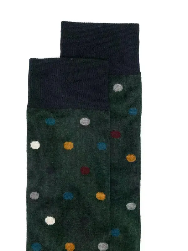 IN THE BOX Polka-dot Crew Socks