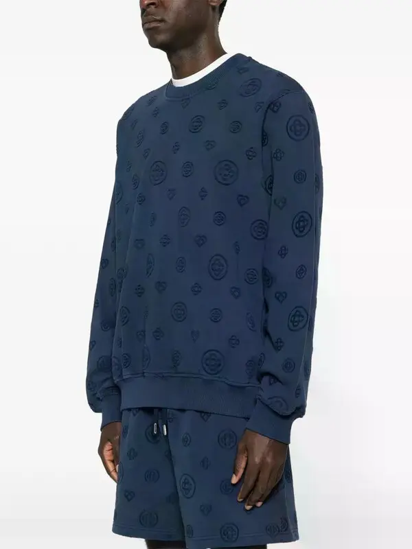 Casablanca All-over Pattern Sweatshirt