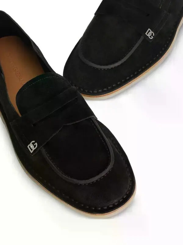 Dolce & Gabbana Logo-plaque Loafers