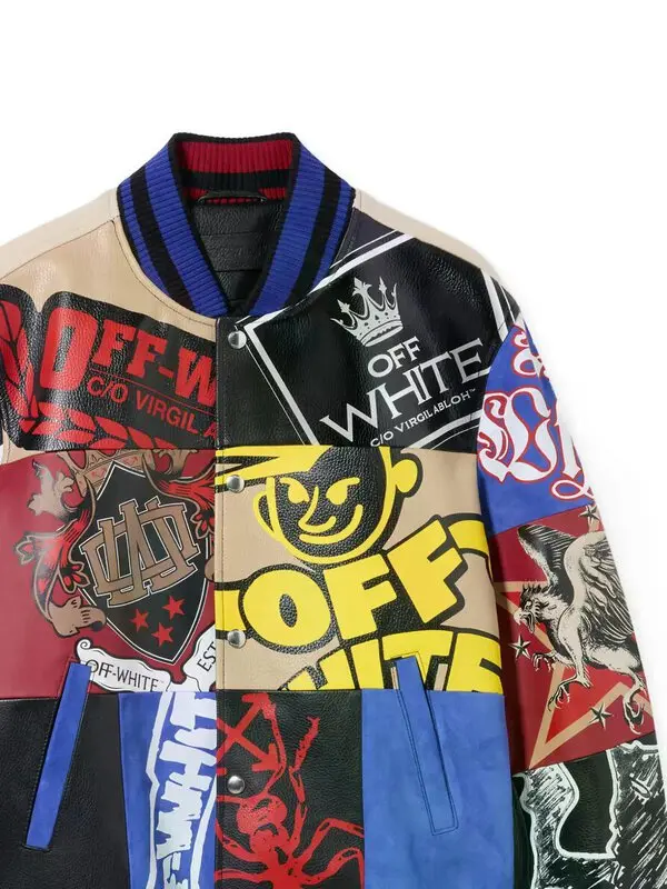 Off-White Multi-patch Varsity Jacket