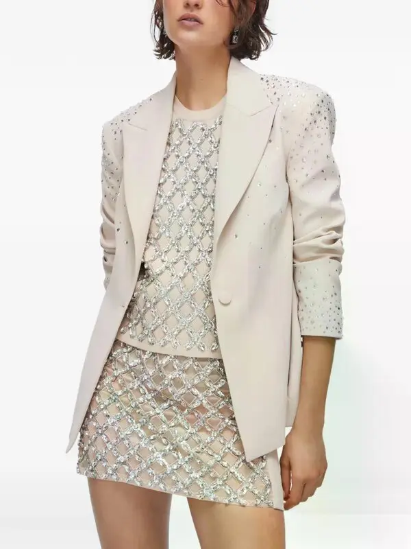 Liu Jo Single-breasted Embellished Blazer