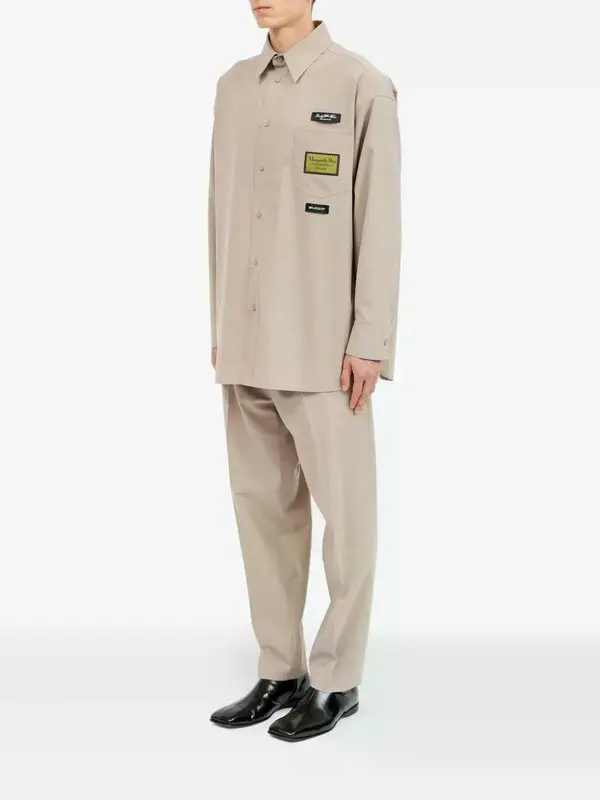 MAISON MARGIELA Long-sleeved Shirt - Neutrals