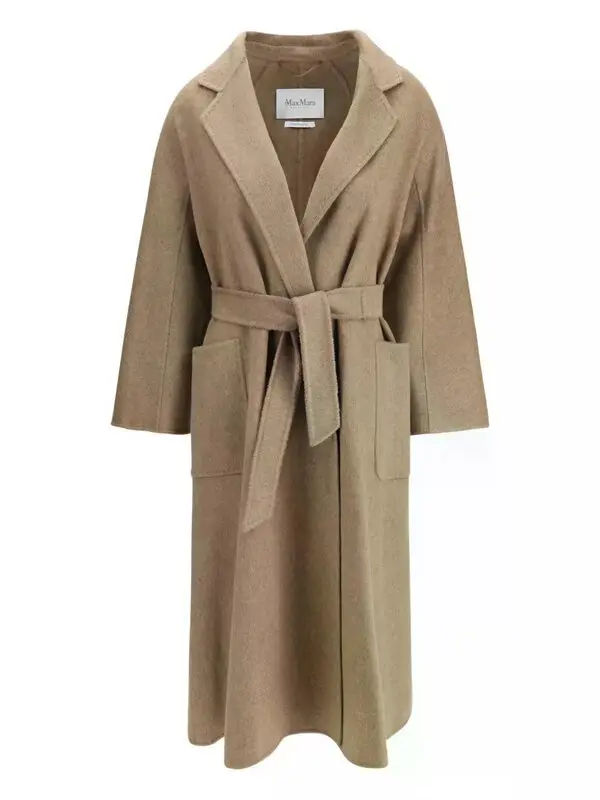 Max Mara Ludmilla Belted Coat - Neutrals