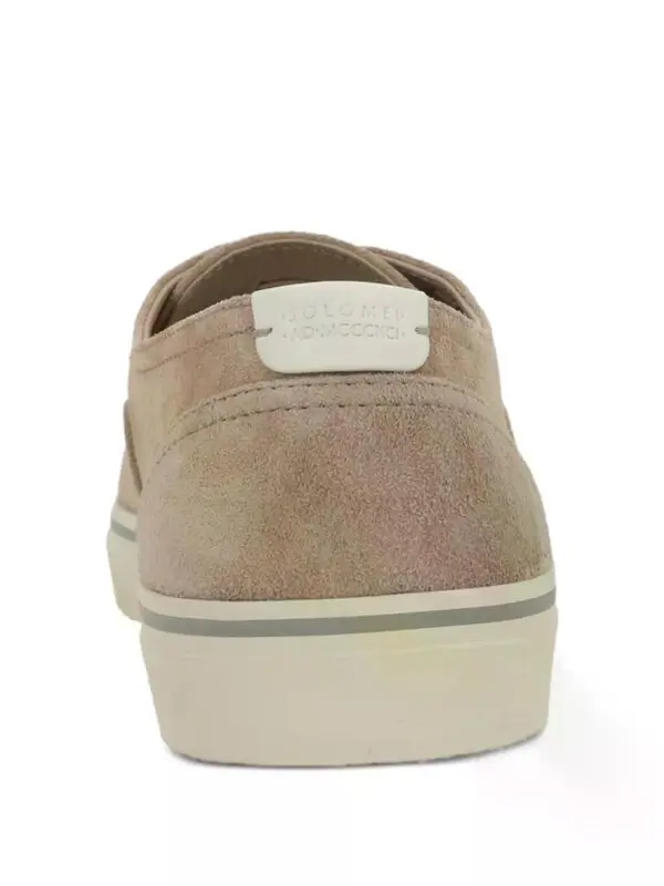 Brunello Cucinelli Suede Lace-up Sneakers - Neutrals