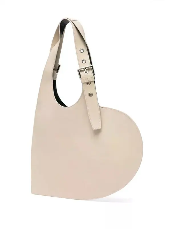 Coperni Heart Buckled Tote Bag