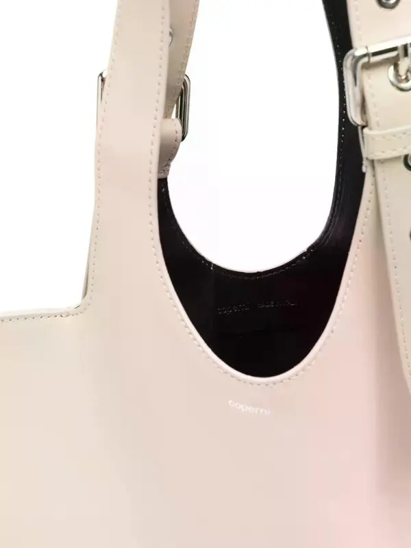 Coperni Heart Buckled Tote Bag