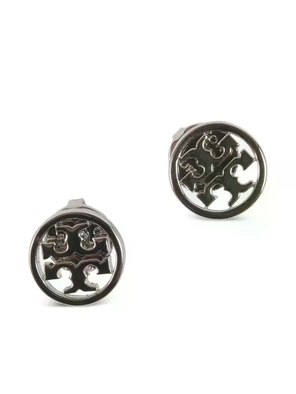 Tory Burch Logo Stud Earrings