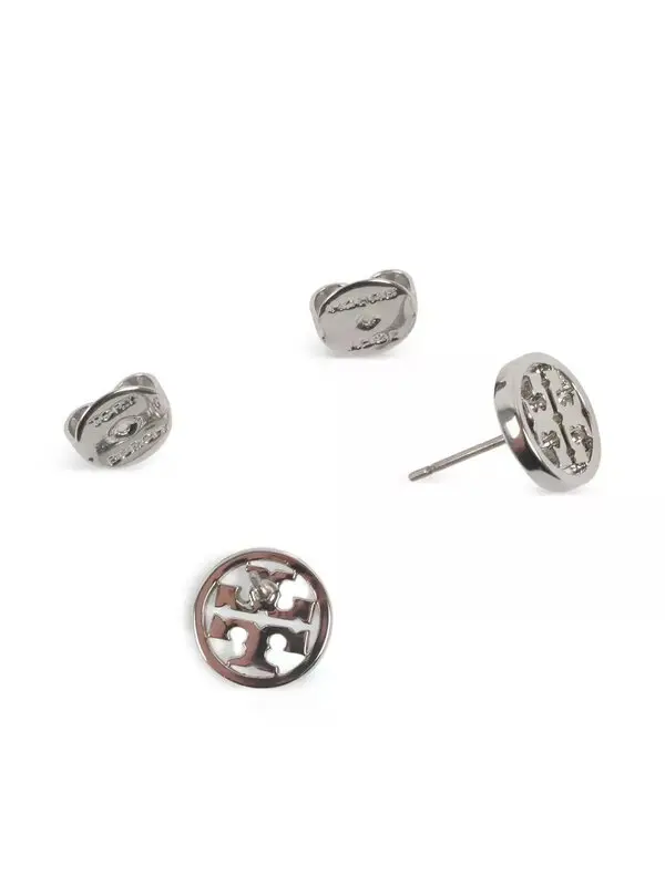 Tory Burch Logo Stud Earrings