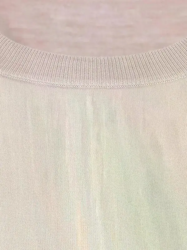 Brunello Cucinelli Ribbed Knit Crew Neck Sweater