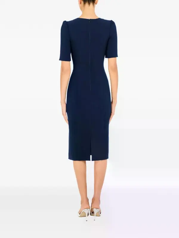 Jenny Packham Embellished Midi Dress - Blue
