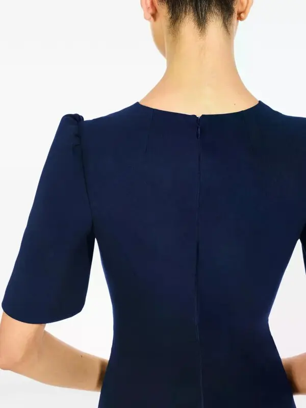 Jenny Packham Embellished Midi Dress - Blue