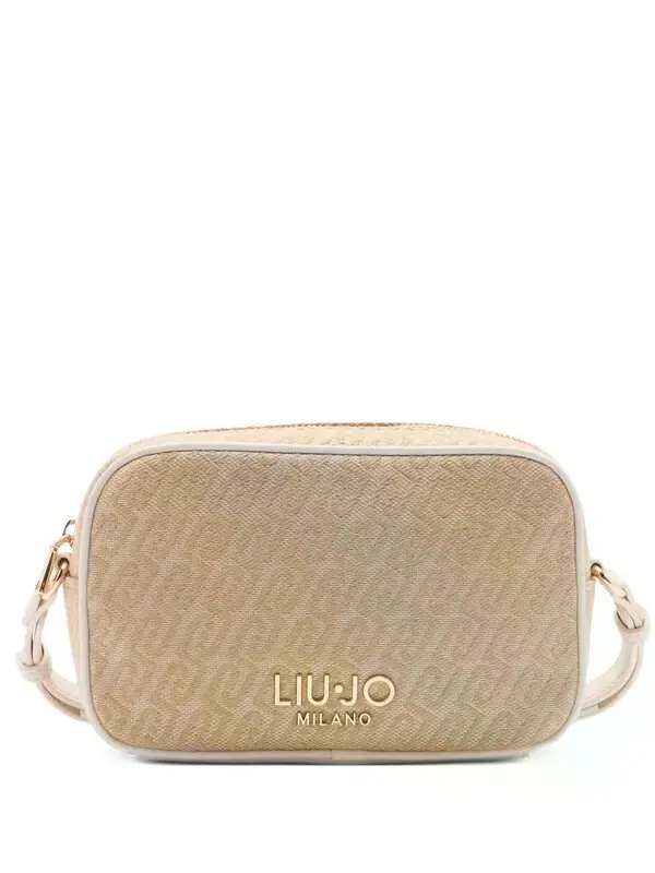 Liu Jo Small Jacquard Crossbody Bag - Neutrals