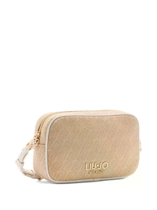 Liu Jo Small Jacquard Crossbody Bag - Neutrals