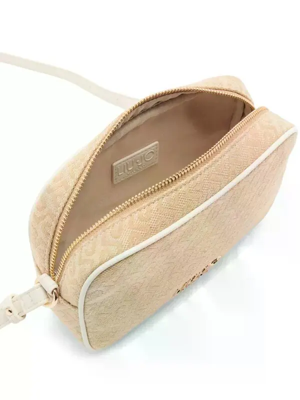 Liu Jo Small Jacquard Crossbody Bag - Neutrals
