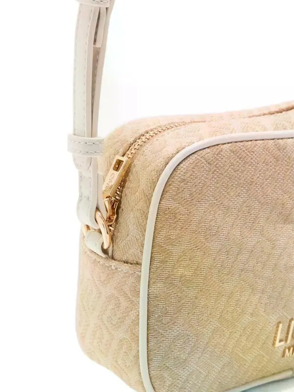 Liu Jo Small Jacquard Crossbody Bag - Neutrals