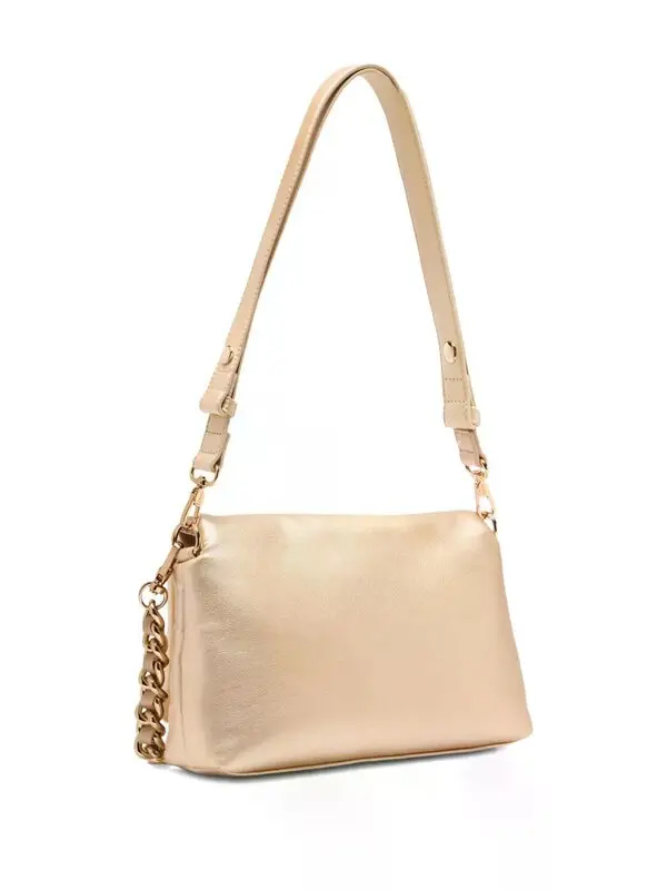 Liu Jo Braided Chain Logo Satchel - Neutrals