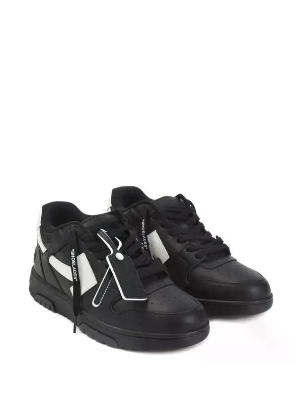 Off-White Arrow-detail Sneakers - Black