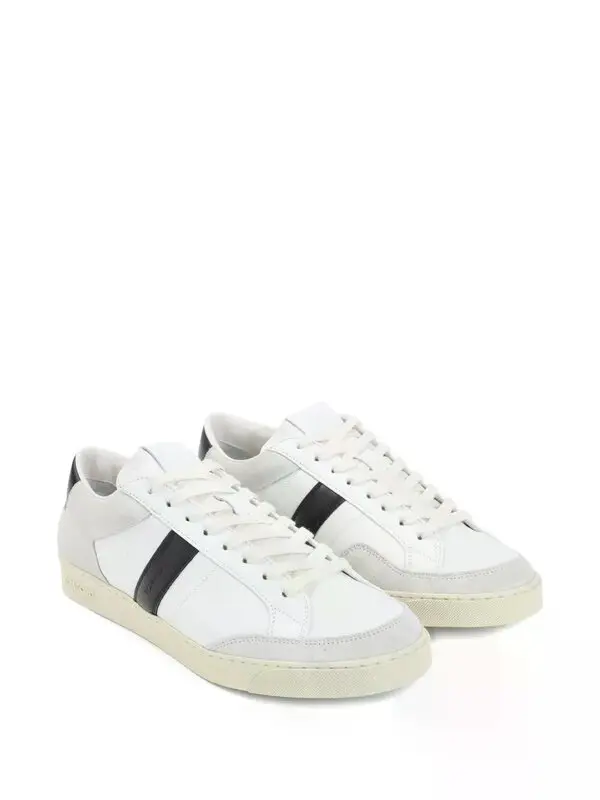 TOM FORD Stripe Panel Sneakers - White