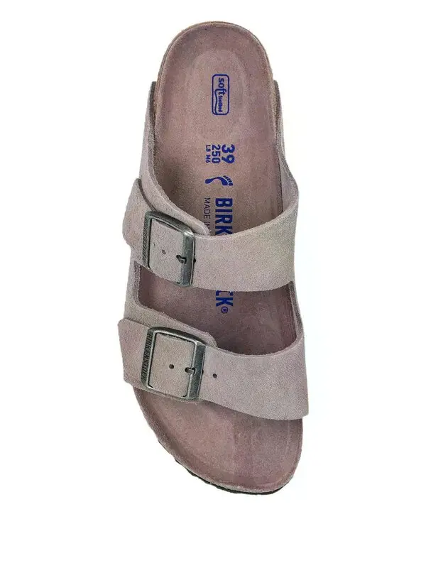 BIRKENSTOCK Arizona Suede Sandals - Grey