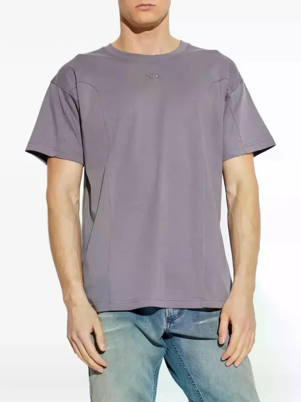 DIESEL® T-norm-int Logo T-shirt - Grey