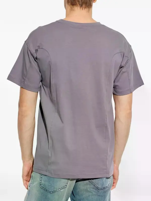 DIESEL® T-norm-int Logo T-shirt - Grey