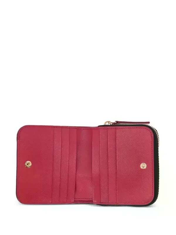 GIANNI CUCCUINI Zip Logo Wallet