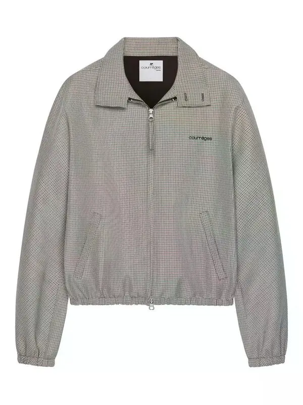 COURREGES Pattern Zip-up Jacket