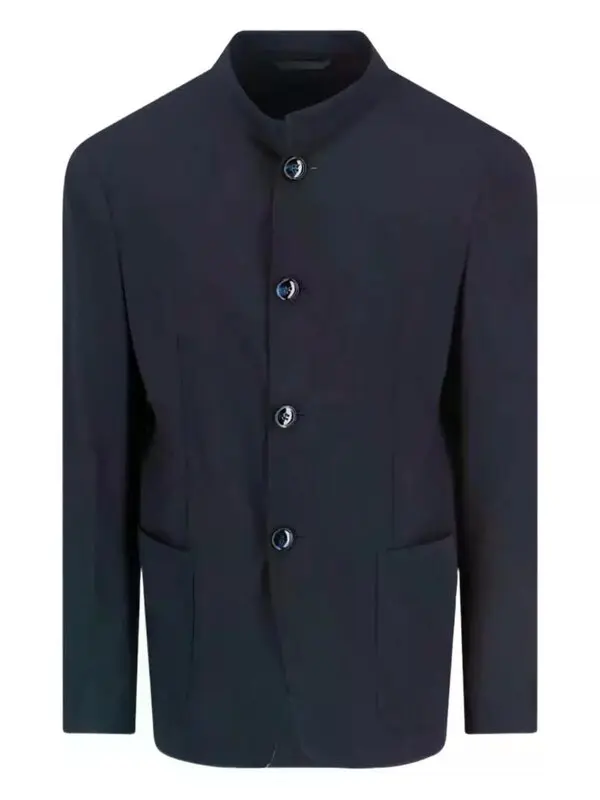 Giorgio Armani Button-up Jacket - Blue