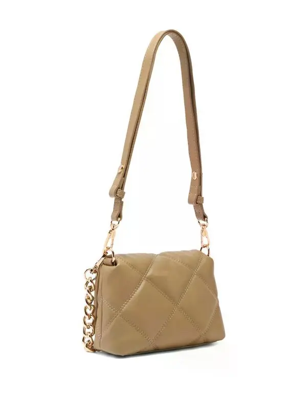 Liu Jo Quilted Monogram Shoulder Bag - Neutrals
