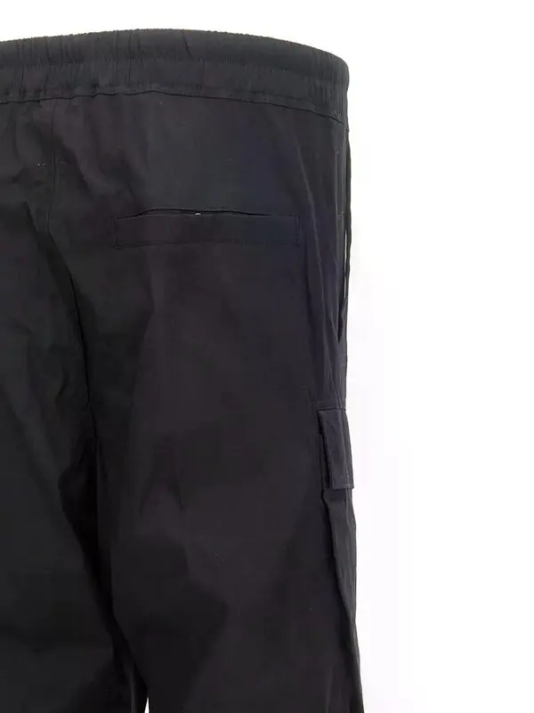 Rick Owens Cotton Cargobelas Trousers - Black